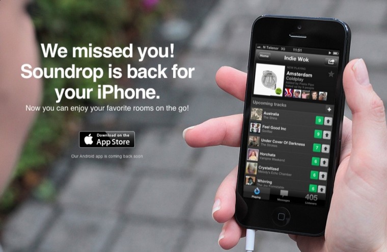 スポティファイ音楽アプリやiOSを展開する音楽スタートアップ「 Soundrop」が新たな資金調達に成功 | All Digital Music